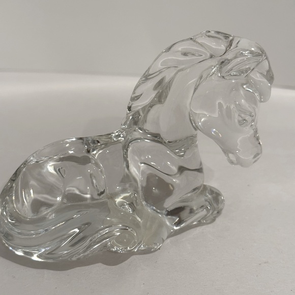 Princess House | Art | Vintage Crystal Pony Figurine By Princess House ...